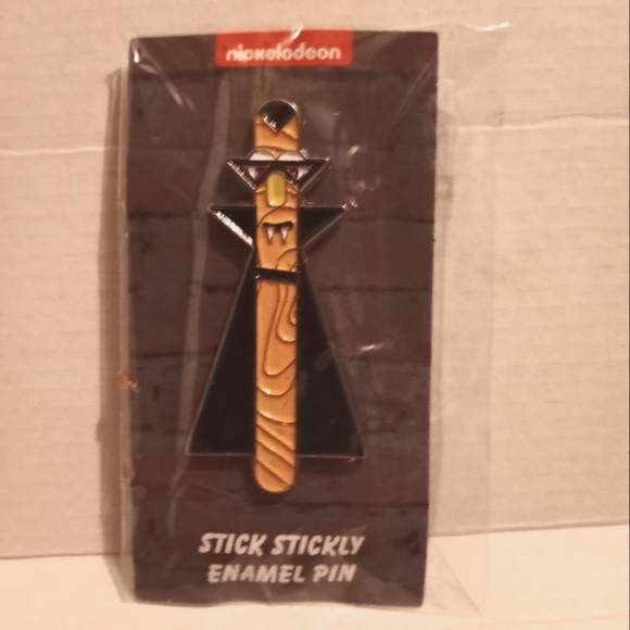 Nickelodeon | Accessories | Nwt Nickelodeon Stick Stickly Enamel Pin 9s ...